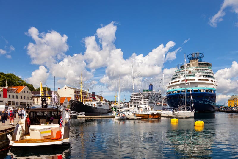 Port of Stavanger editorial photography. Image of harbour - 114554292