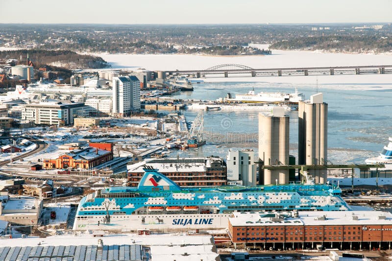 Port of Stockholm editorial photo. Image of dock, seaport - 37677806