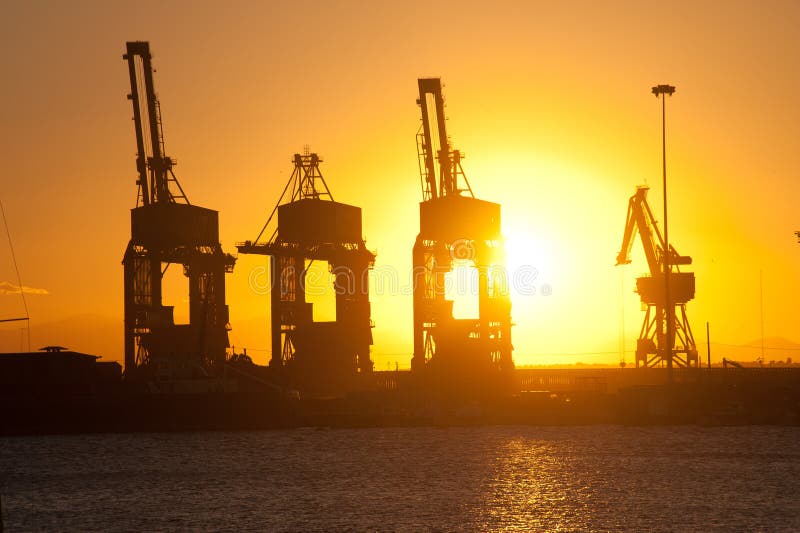 Port structures stock image. Image of transport, export - 23416361
