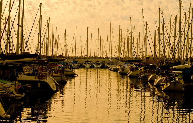 Port Sunset editorial photography. Image of catch, oceanfront - 47615847