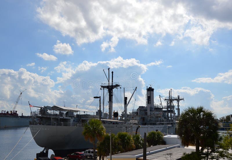 Port of Tampa, Florida stock image. Image of architecture - 217010203