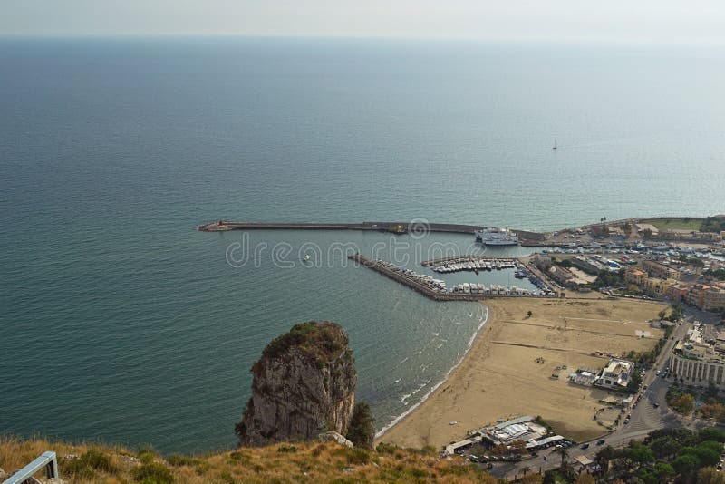 Port of Terracina stock image. Image of boats, terracina - 27256695