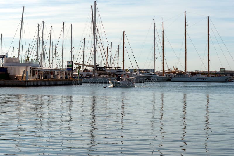 Port of torrevieja editorial image. Image of torrevieja - 264912025