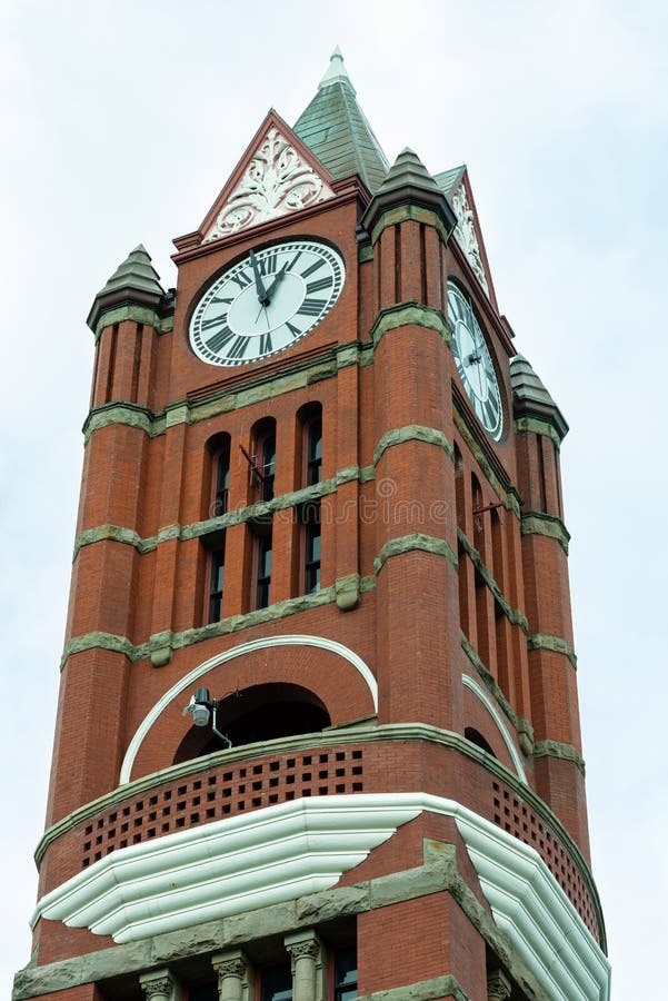 Clock Face Detail on the Clock Tower of the Jefferson County Courthouse ... Clock Face Detail on the Clock Tower of the Jefferson County Courthouse ...
