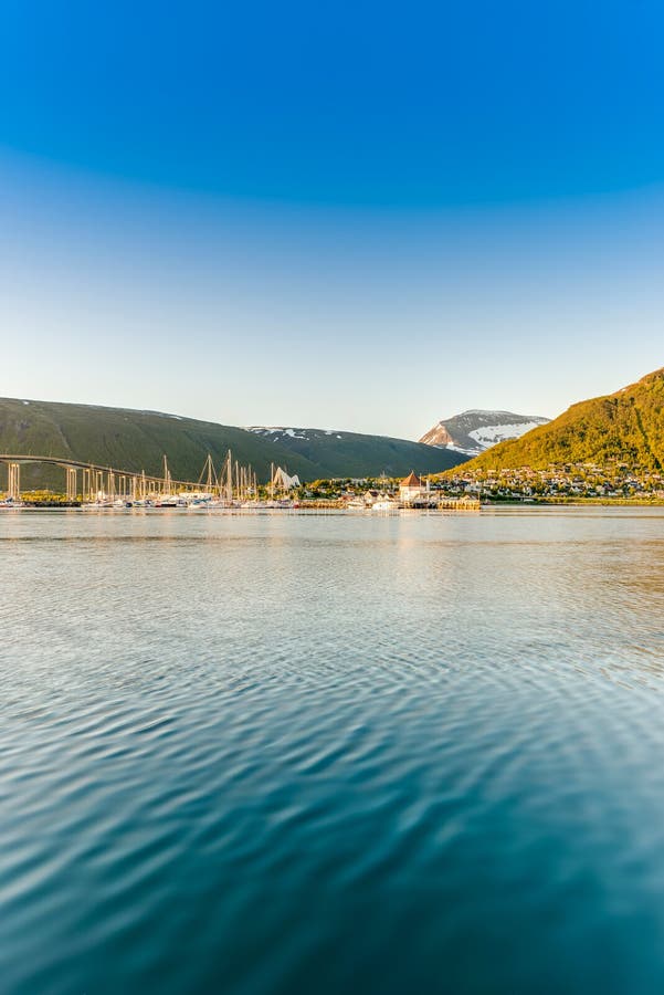 Port of Tromso, Norway stock image. Image of interest - 178693707
