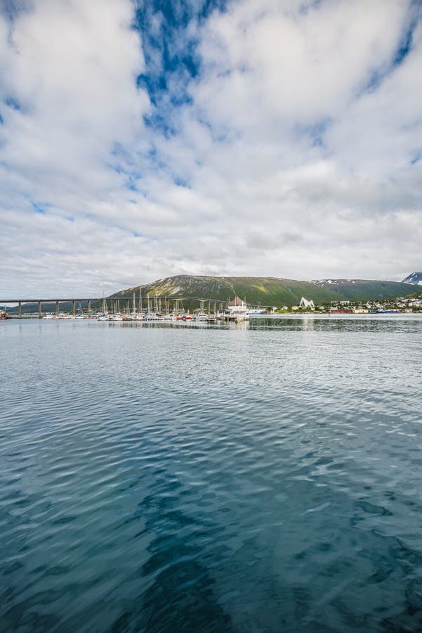 Port of Tromso, Norway stock image. Image of north, norte - 85190829