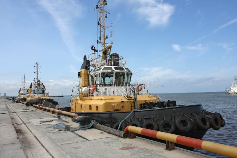 Port tug stock photo. Image of baltic, transportation - 10530322