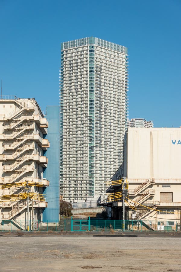 Port Warehouse, Japan Tokyo Editorial Image - Image of building ...