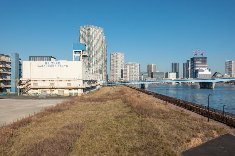 Port Warehouse, Japan Tokyo Editorial Stock Photo - Image of outdoors ...