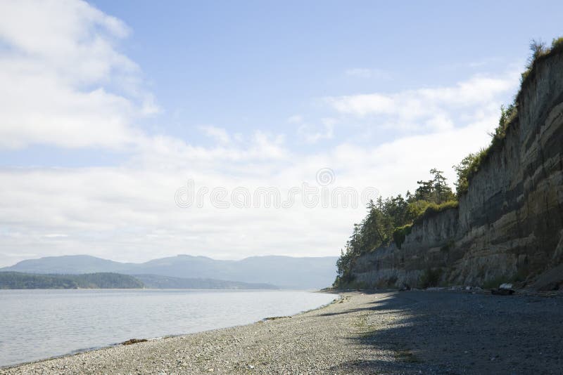 Port Williams Beach stock photo. Image of rock, outside - 7625340