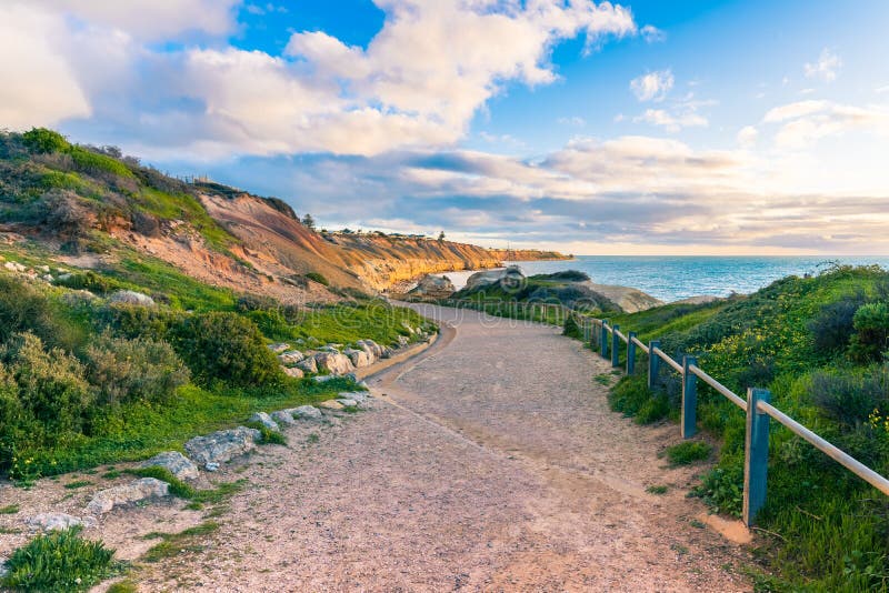 Port Willunga Beach Access Track Stock Photo - Image of attraction ...