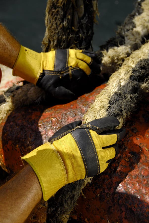 Port worker 7 stock image. Image of hand, work, port, glove - 1258513