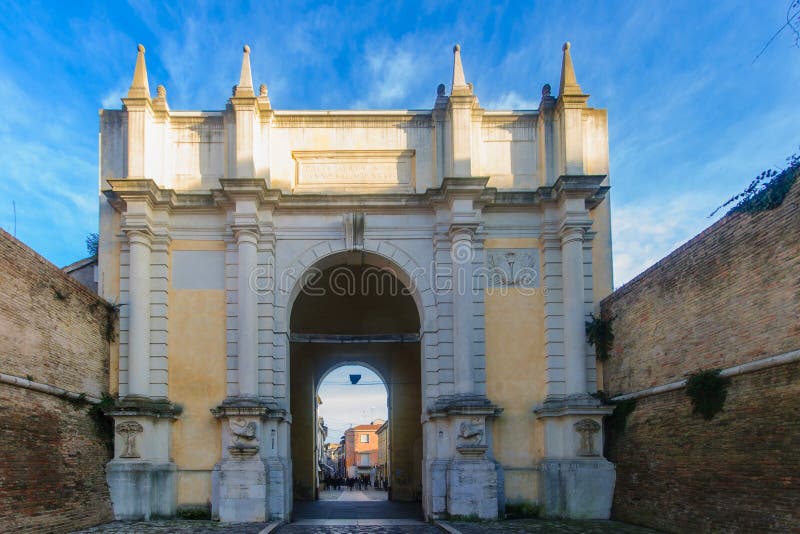 Porta Adriana, Ravenna stock photo. Image of style, city - 50775758