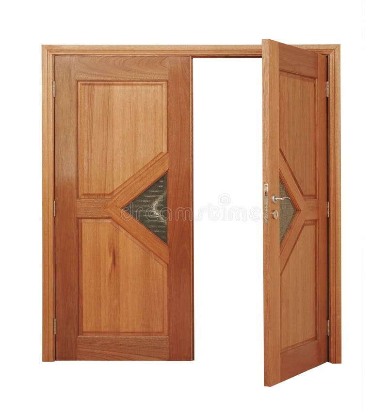 Porta aperta fotografia stock. Immagine di casa, interno - 5446278