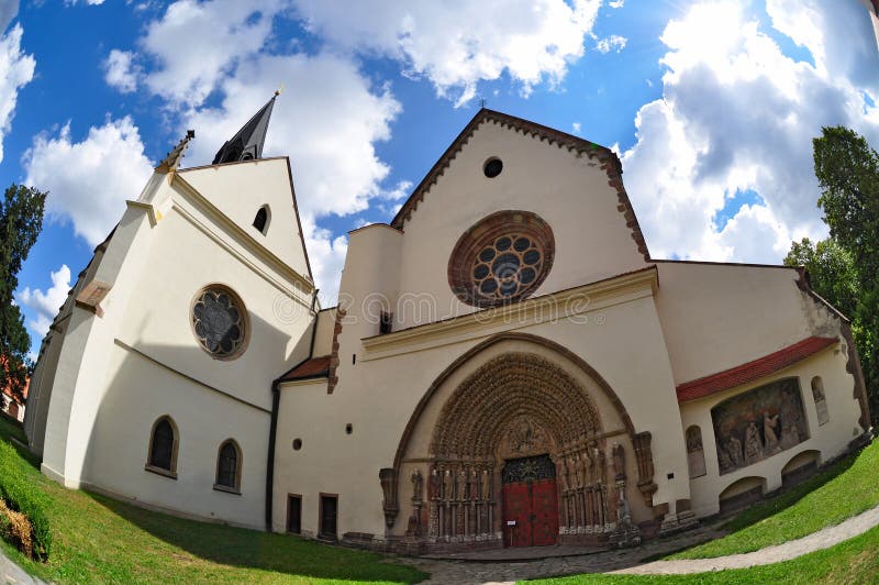 Porta Coeli cathedral stock image. Image of ancient, historic - 26156513