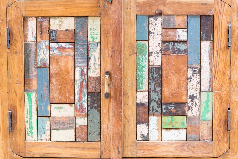 Porta De Madeira Do Art Deco Foto de Stock - Imagem de deco ...