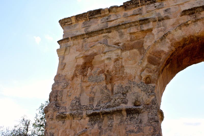 Porta Do Arco Romano, Medinaceli, Espanha Fotografia Editorial - Imagem ...