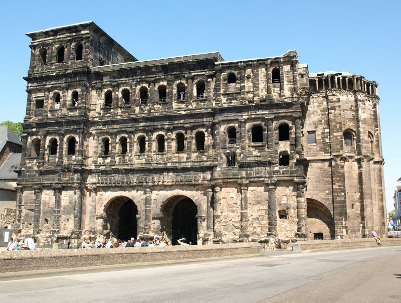 Porta Nigra stock photo. Image of european, architecture - 20617986