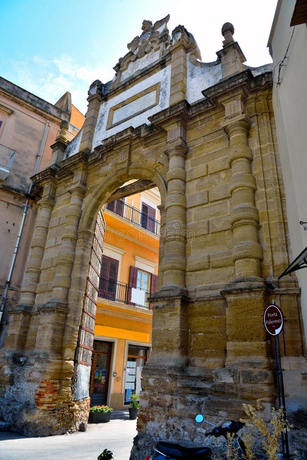 Sciacca sicily italy stock photo. Image of exterior - 161892690