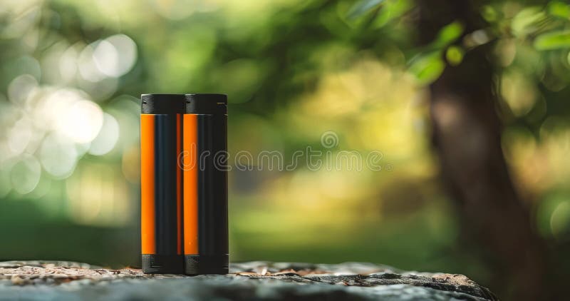 Innovative Battery Pack Encircled by Digital Energy Icons, Perfect for ...