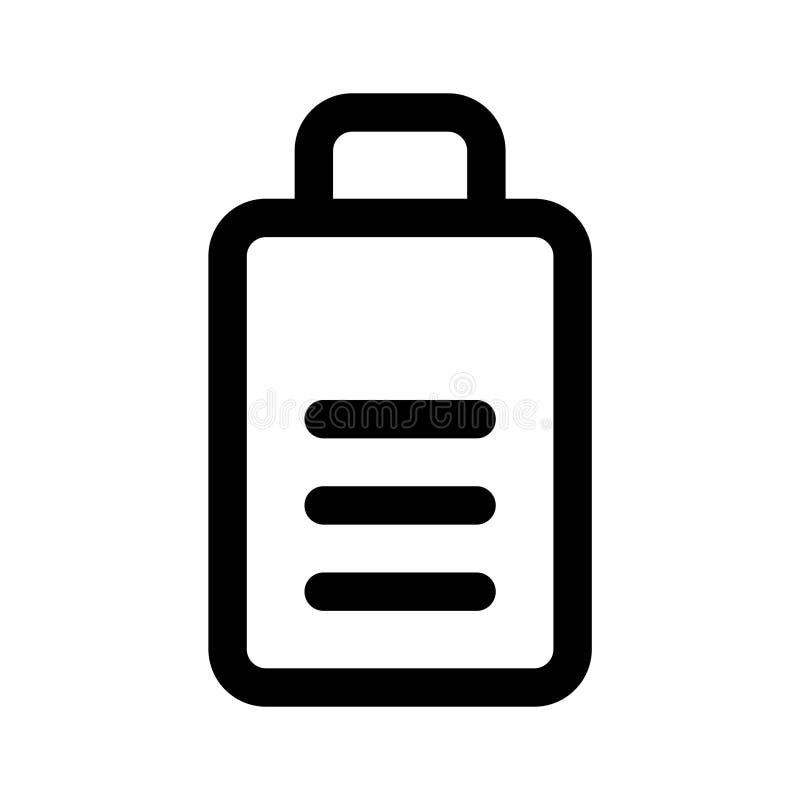 Portable Battery Storage, Battery Cell Icon Design Stock Vector ...