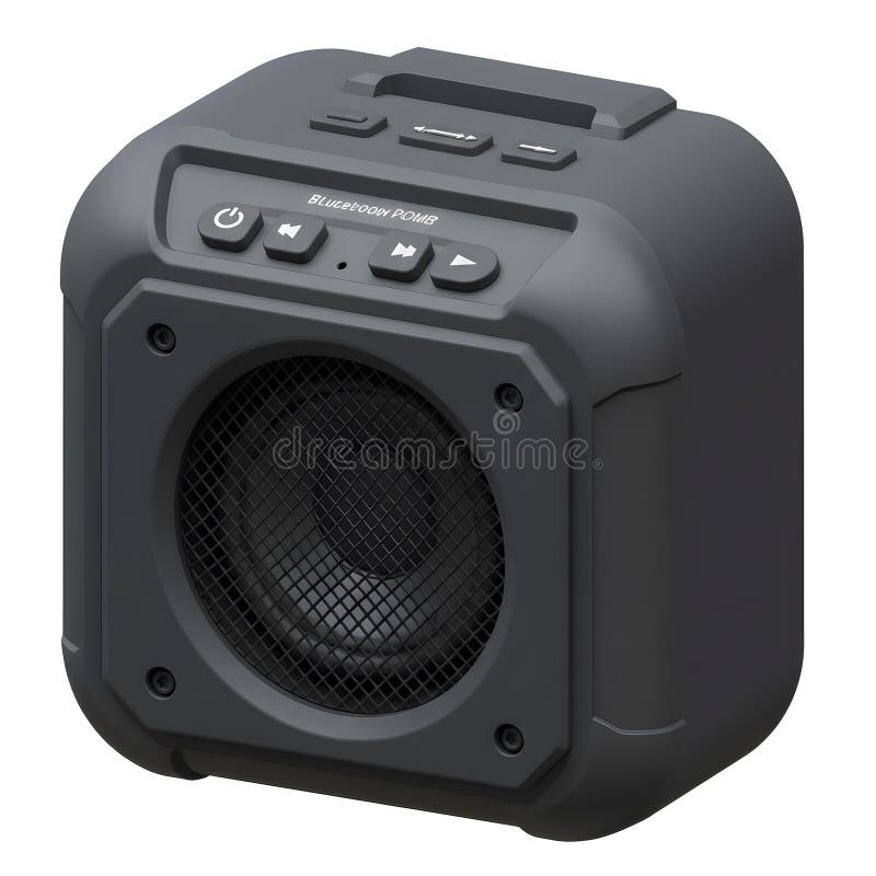 Portable Bluetooth Boombox Speaker: Compact Audio Device for on-the-Go ...