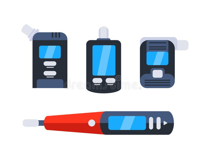 Portable Breathalyzer. Device for Determining the Intoxication of a ...