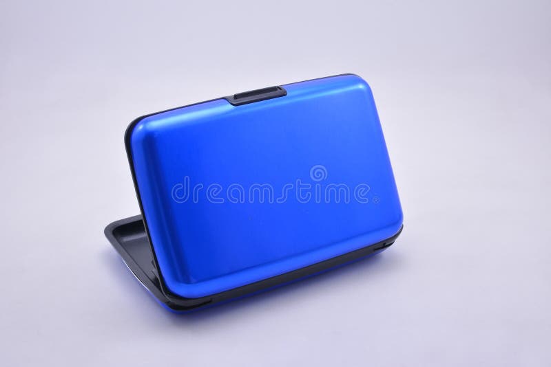 Portable Calling Card File Case with RFID Protection Stock Photo ...