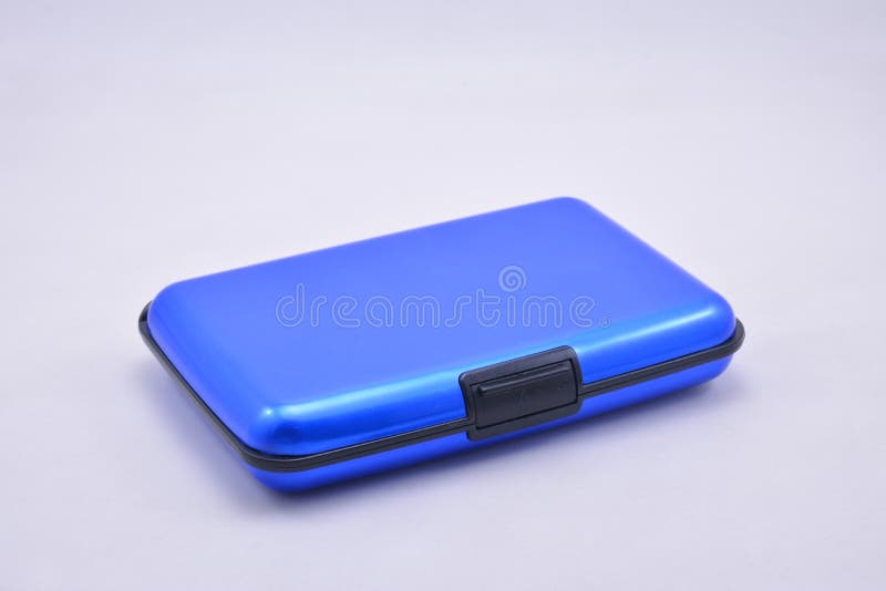 Portable Calling Card File Case with RFID Protection Stock Photo ...
