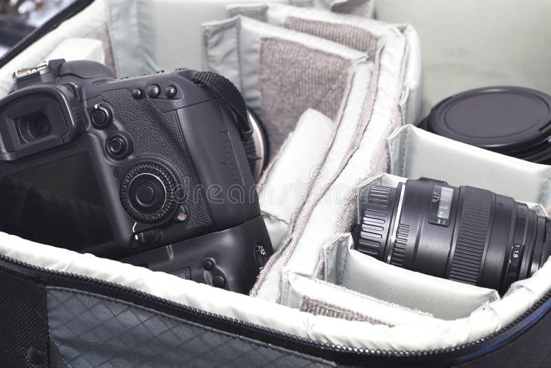 Portable camera bag stock image. Image of knapsack, waterproof - 21229939