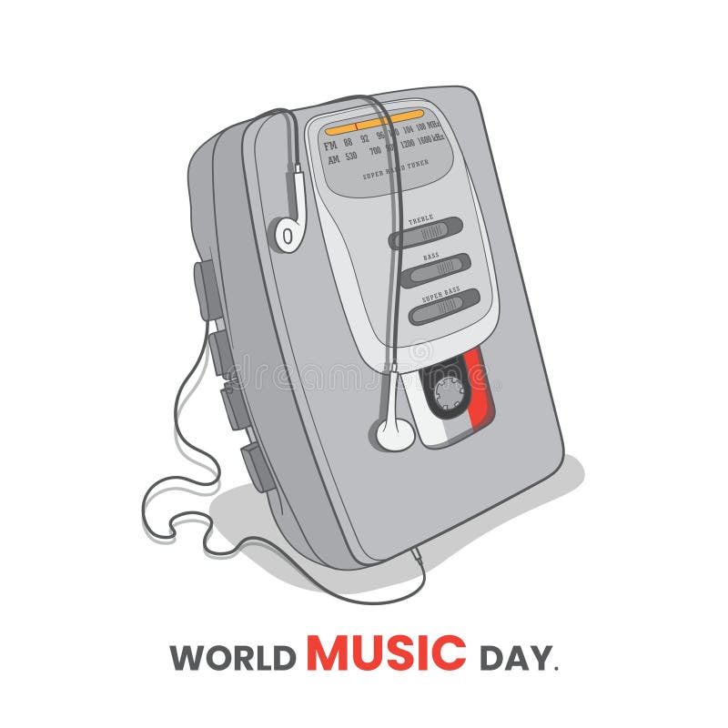 Portable Cassette Player or Music Portable with Headphone for Music ...