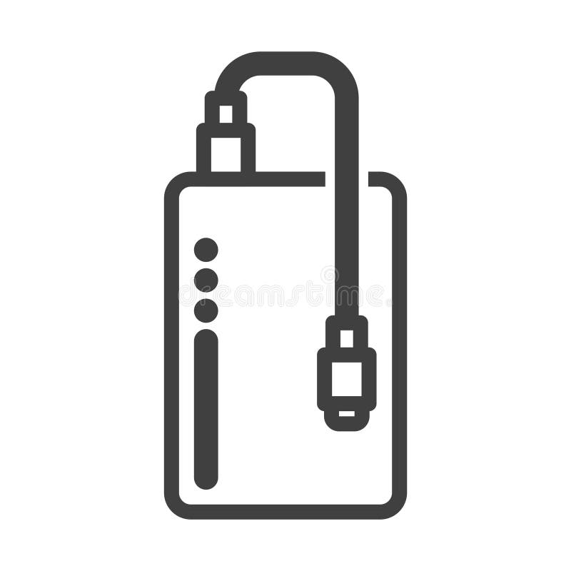 Portable Charger Icon Stock Illustrations – 4,640 Portable Charger Icon ...