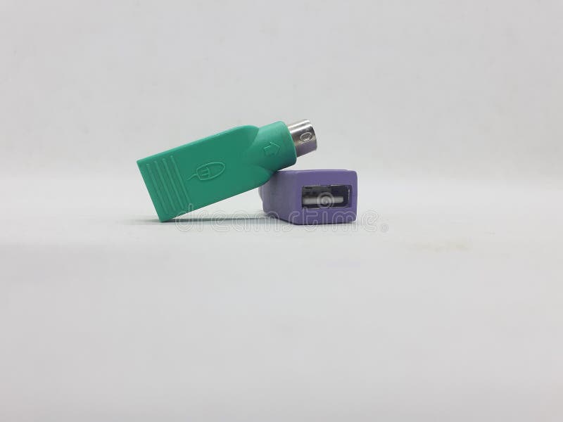 Old Computer Connector and Cable Stock Photo - Image of plug, plastic ...