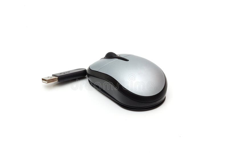 Portable Computer Usb Mouse Stock Image - Image of view, pointer: 36745955