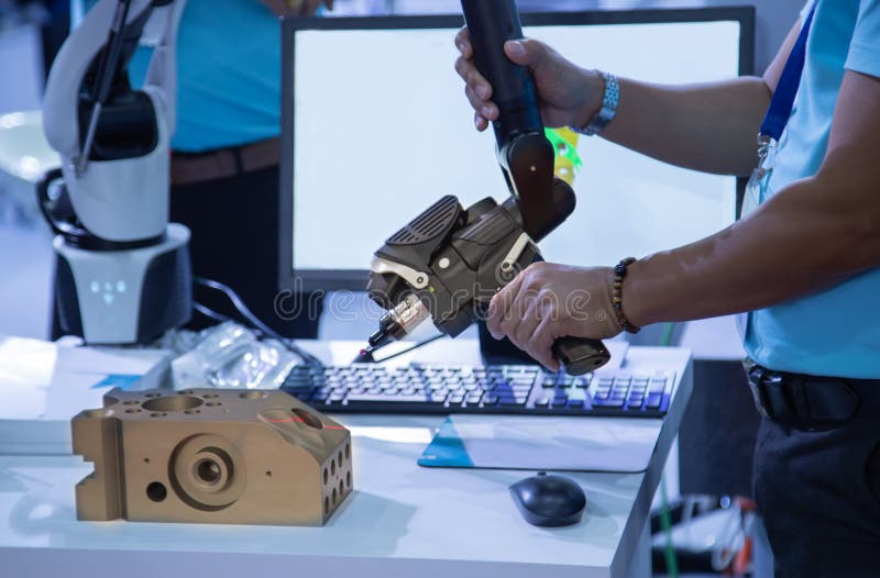 Portable 3D measuring arm stock photo. Image of accuracy - 154379514 Portable 3D measuring arm stock photo. Image of accuracy - 154379514