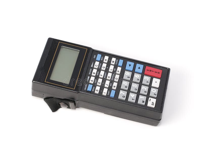 Portable data collector stock photo. Image of heavy, telxon - 4142764