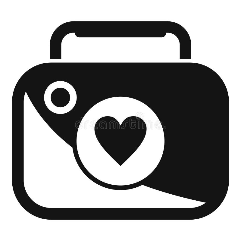 Portable Device Cardiovascular Icon Simple Vector. Help Aid Stock ...