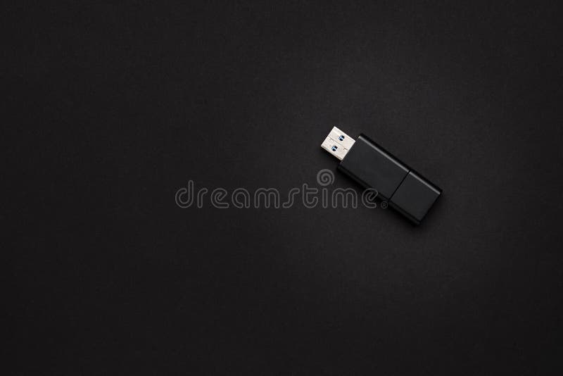 Portable Device Technology Concept. Usb Flash Memory Stick. View from ...