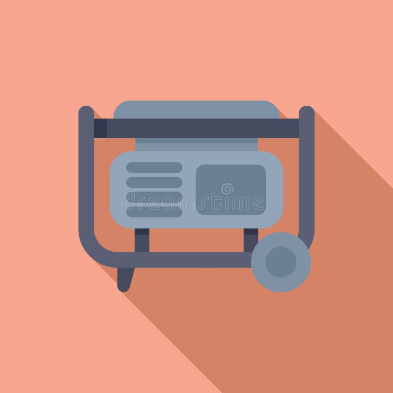 Portable Diesel or Gasoline Generator Producing Electric Power Stock ...