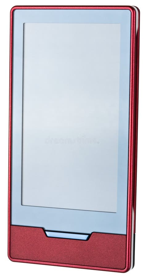 Portable Digital Music Video Player with Touchscre Stock Photo - Image ...