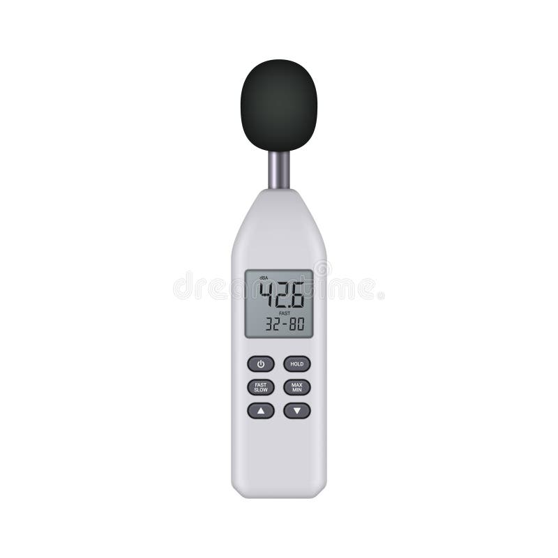 Decibel Meter Vector