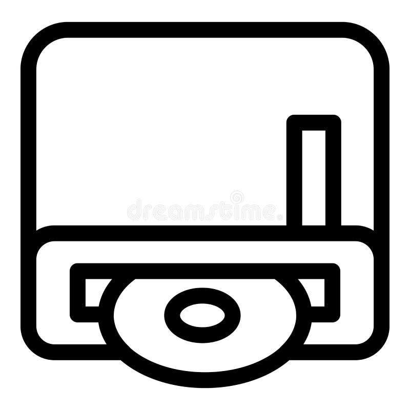 Portable Disk Writer Icon, Outline Style Stock Vector - Illustration of ... Portable Disk Writer Icon, Outline Style Stock Vector - Illustration of ...