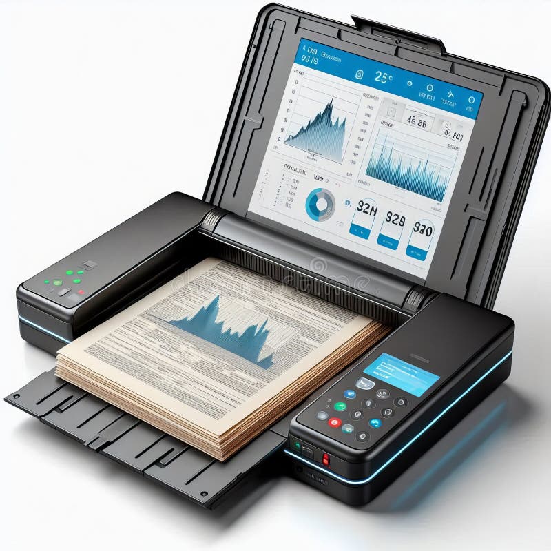 Document Ocr Stock Illustrations – 207 Document Ocr Stock Illustrations ...