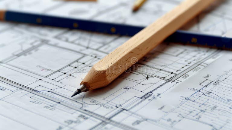 Portable Drafting Tools for Field Studies Stock Illustration ...