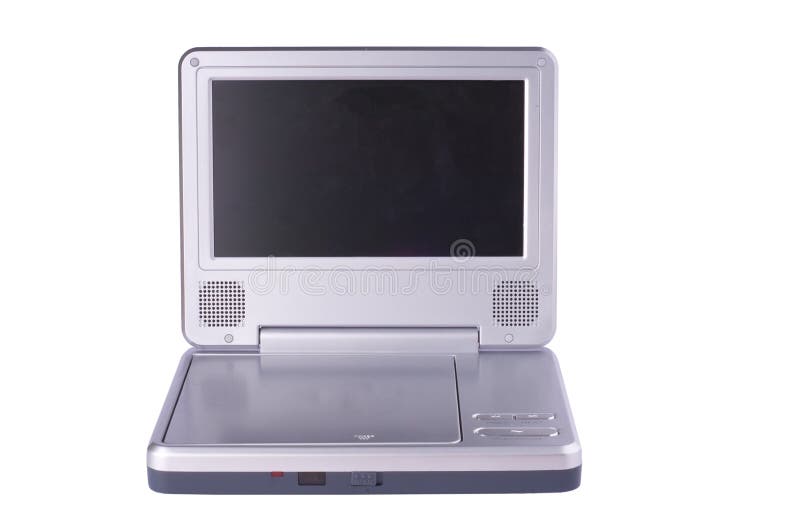 Portable DVD speler stock photo. Image of technology, play - 9783188