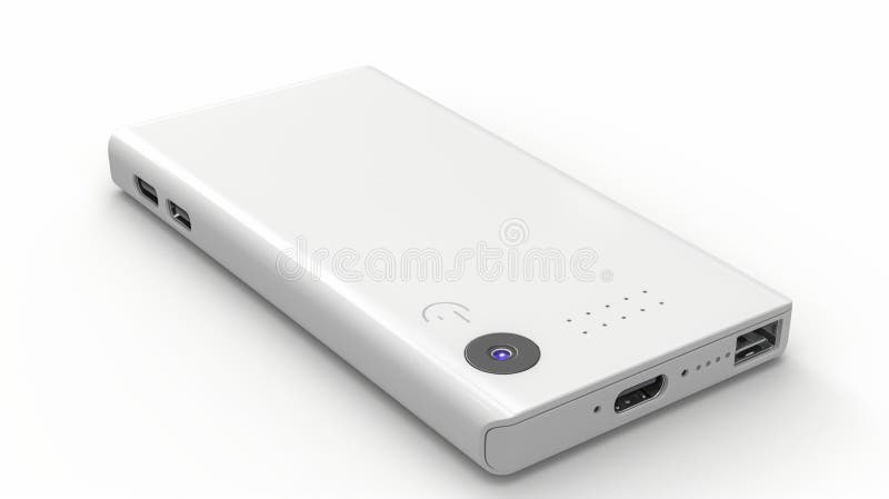 Portable External Battery Charger with Multiple Ports and Compact ...