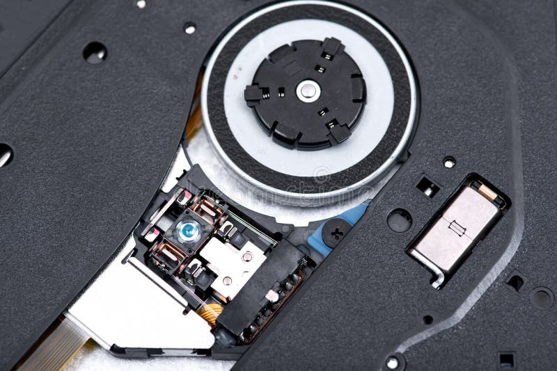 Portable, External Cd, Dvd Reader Writer Stock Photo - Image of optical ...