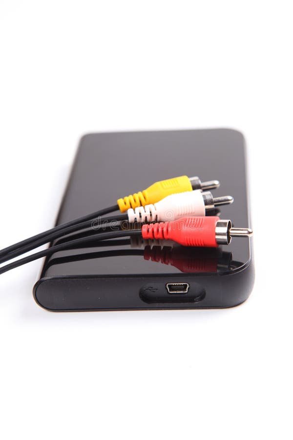 Portable external HDD stock image. Image of backup, isolated - 13510099