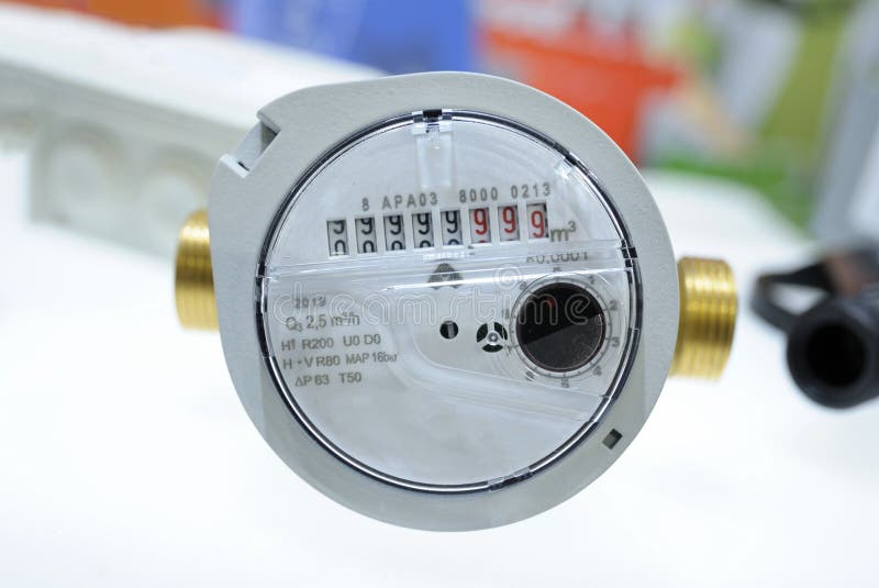 Portable Flow Meter Placed on a Stand Stock Image - Image of ecology ...