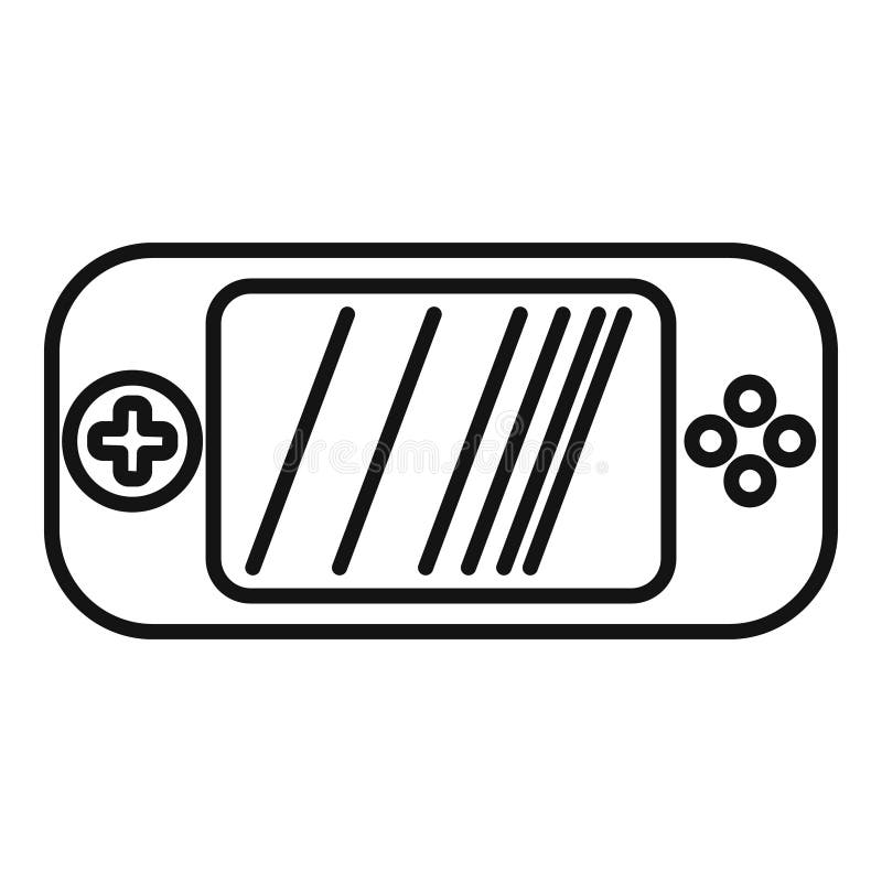 Portable Game Console Showing Loading Screen Icon Stock Illustration ... Portable Game Console Showing Loading Screen Icon Stock Illustration ...